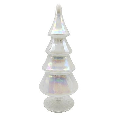 St. Nicholas Square® Small Iridescent Glass Tree Table Decor
