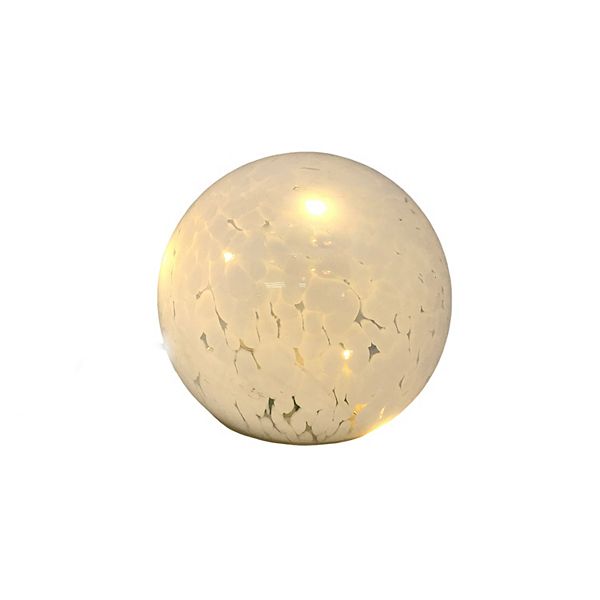 St. Nicholas Square® Small Glass LED Sphere Table Decor