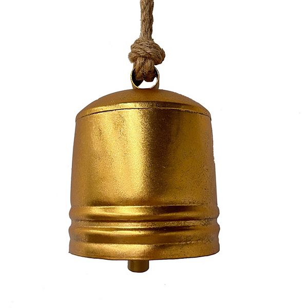 St. Nicholas Square® Small Gold Bell Wall Decor