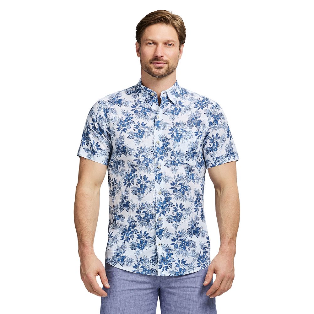 Men's IZOD Dockside Short Sleeve Chambray