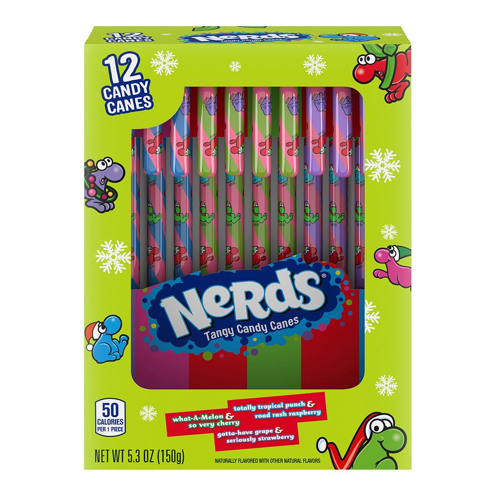 Nerds Candy Canes