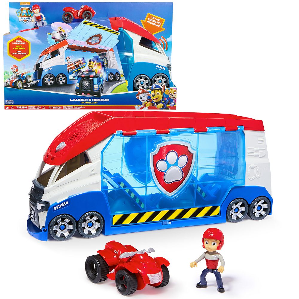 PAW Patrol Transforming PAW Patroller with Vehicle Launchers