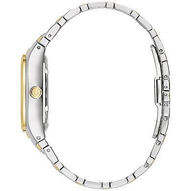 Bulova Women's Classic Two-Tone Stainless Steel Automatic Mother Of ...