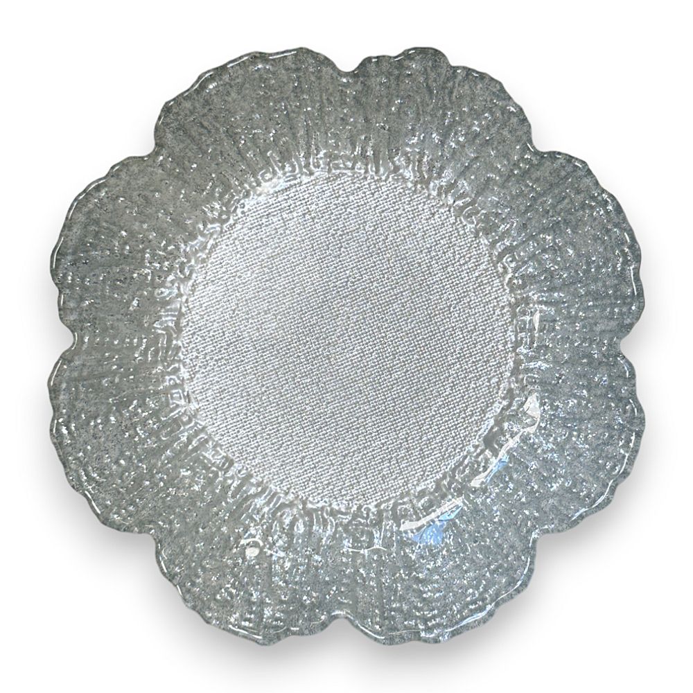 Discover Europe - Made In Turkey Anya Glass Flower Plate