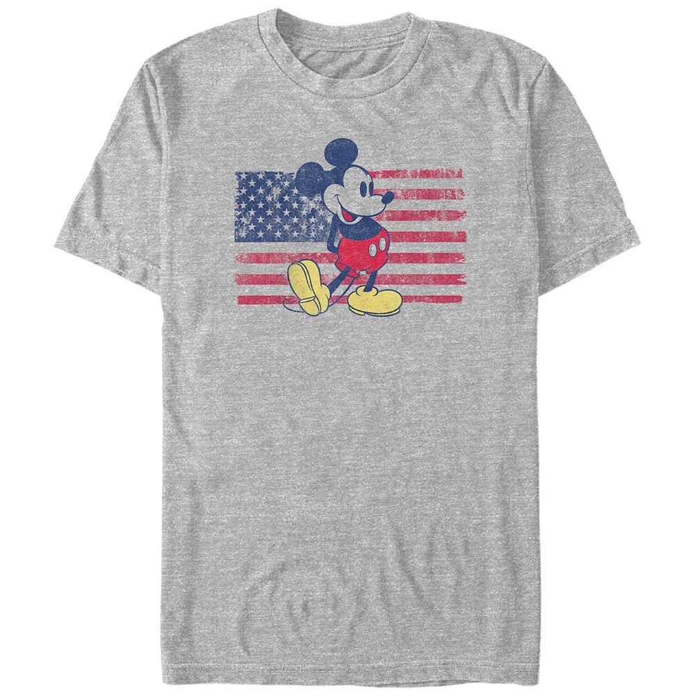 Disney's Mickey Mouse USA Flag Big & Tall Graphic Tee
