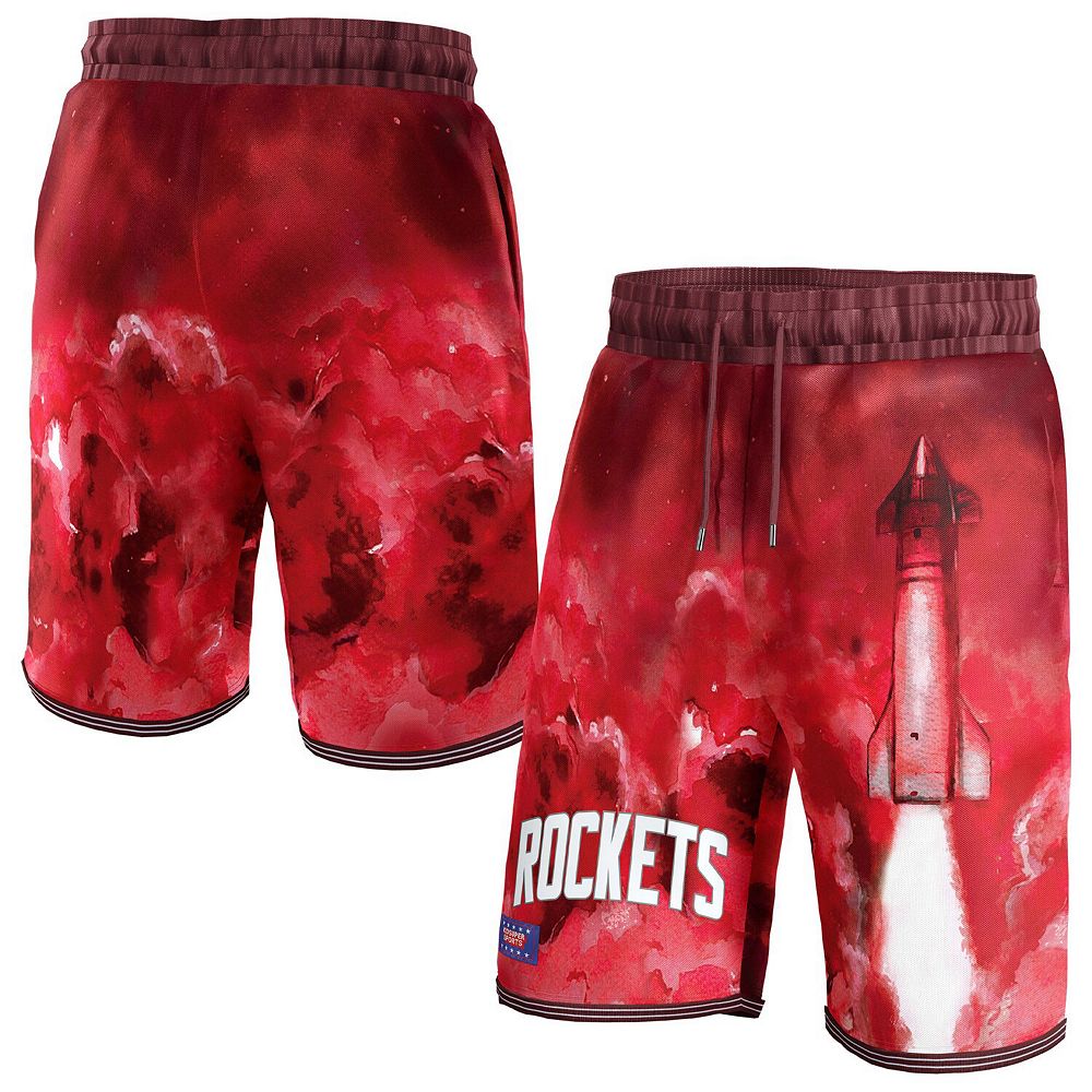 Unisex NBA & KidSuper Studios by Fanatics Red Houston Rockets Hometown ...