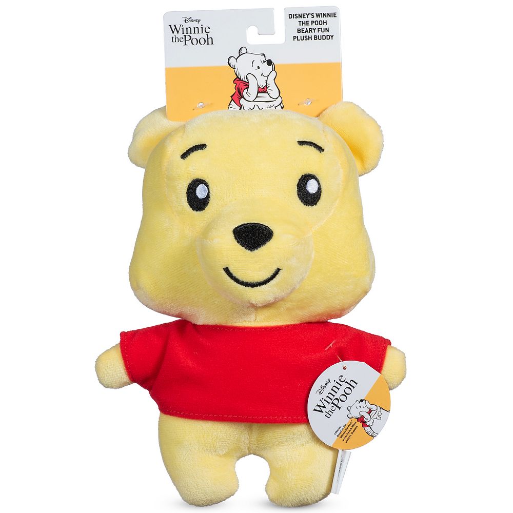 Disney's Winnie The Pooh 9-in. Pooh Plush Squeaker Pet Toy