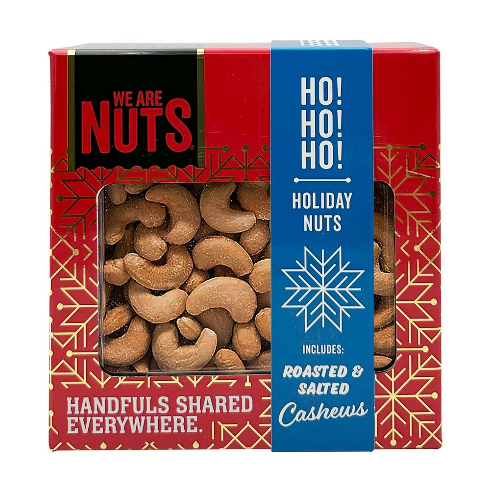 We Are Nuts Extra Large Roasted & Salted Whole Cashews 14-oz. Gift Box