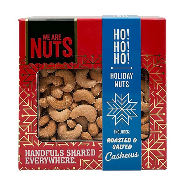 We Are Nuts Extra Large Roasted & Salted Whole Cashews 14-oz. Gift Box