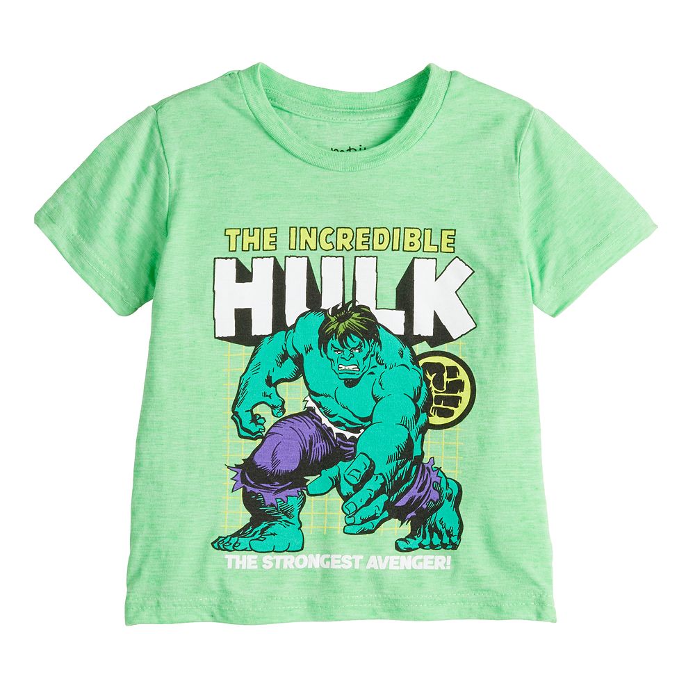 Baby & Toddler Jumping Beans® Hulk Strongest Avenger Tee