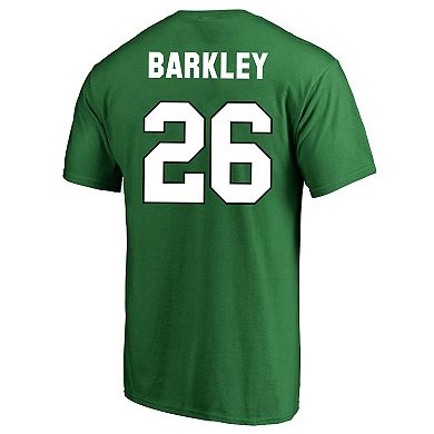 Men's Fanatics Saquon Barkley Kelly Green Philadelphia Eagles Big ...