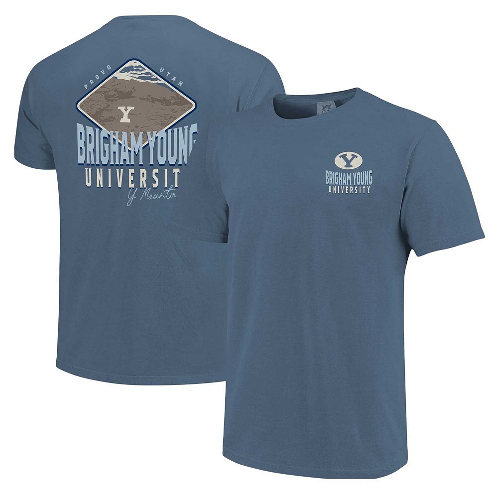 Men's Denim BYU Cougars Hyperlocal Comfort Colors T-Shirt