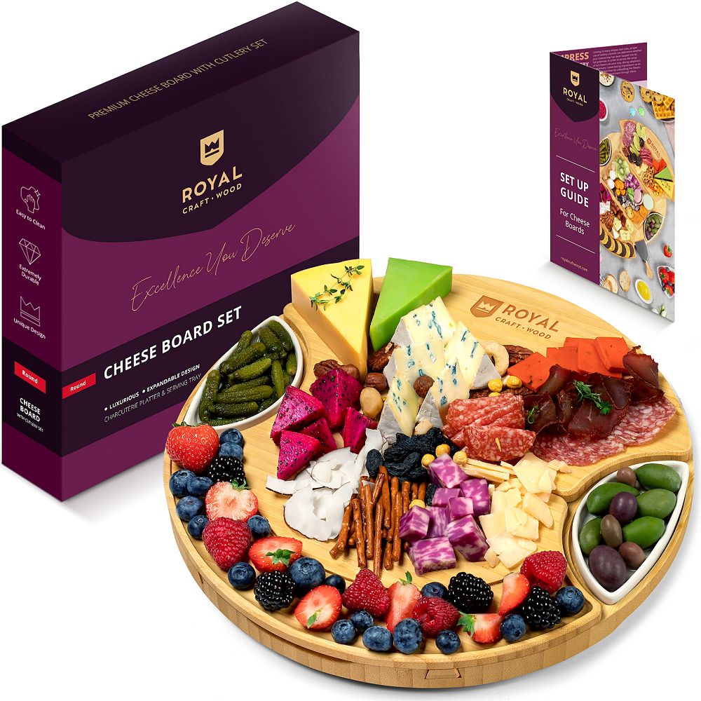 Cheese Board Set, Round