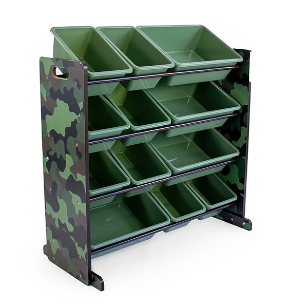 Humble Crew 12-Bin Camo Toy Organizer