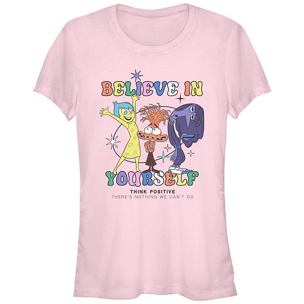 Disney / Pixar's Inside Out 2 Believe In Yourself Think Positive ...