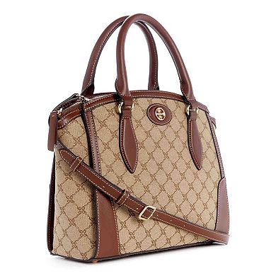 Nine West Innes Triple Compartment Satchel Bag