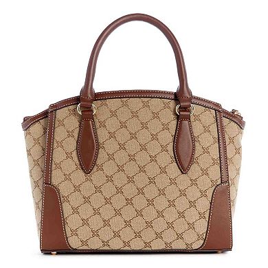 Nine West Innes Triple Compartment Satchel Bag