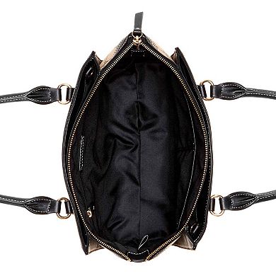 Nine West Innes Triple Compartment Satchel Bag