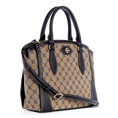 Nine West Innes Triple Compartment Satchel Bag