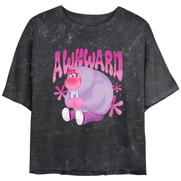 Disney / Pixar's Inside Out 2 Awkward Juniors' Cropped Graphic Tee