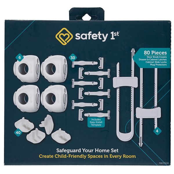 Safety 1st Home Safeguarding Set (80 Pieces)