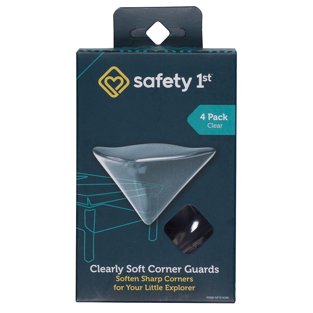 Safety 1st 4-Piece Clearly Soft Corner Guards Set