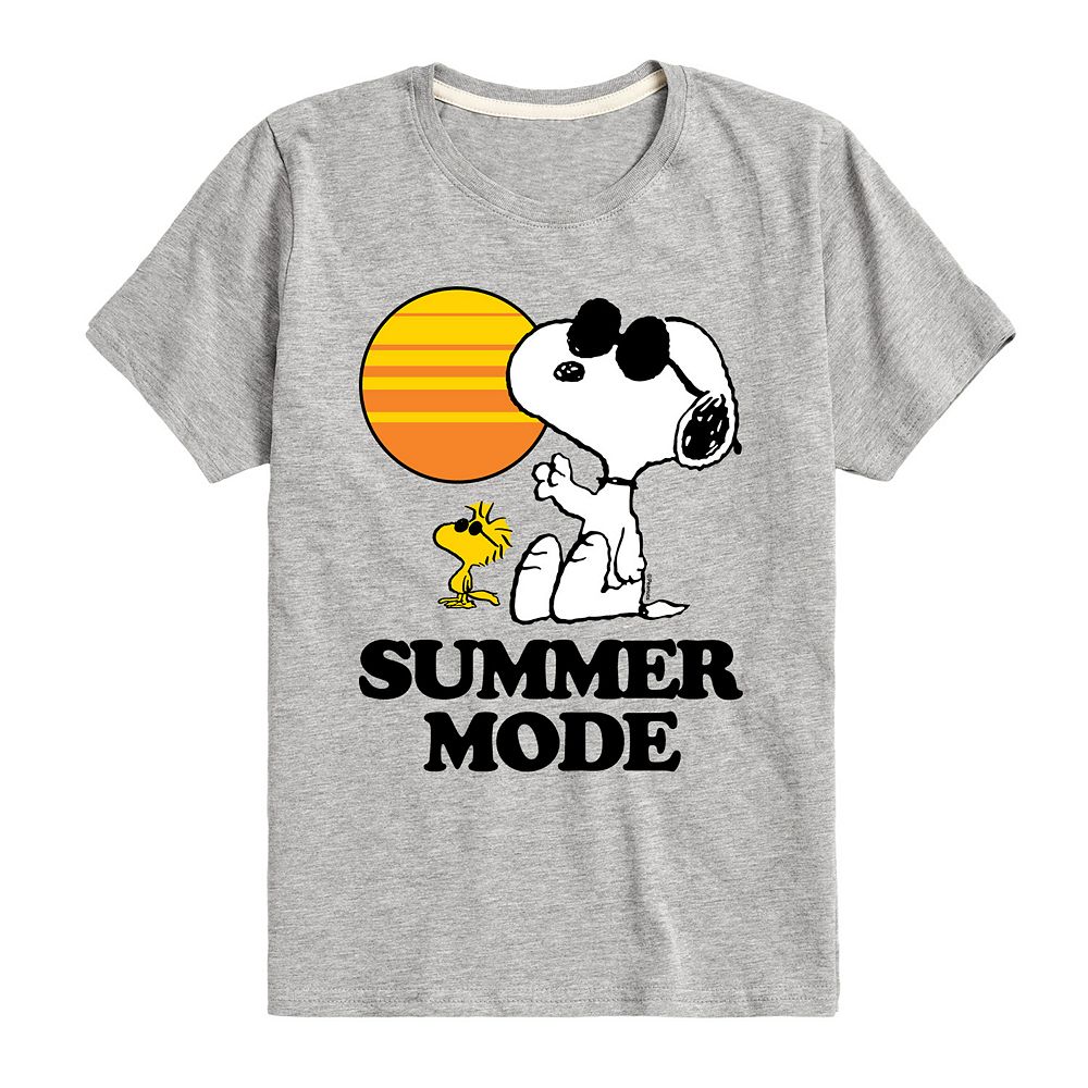Boys 8-20 Peanuts Snoopy Summer Mode Graphic Tee