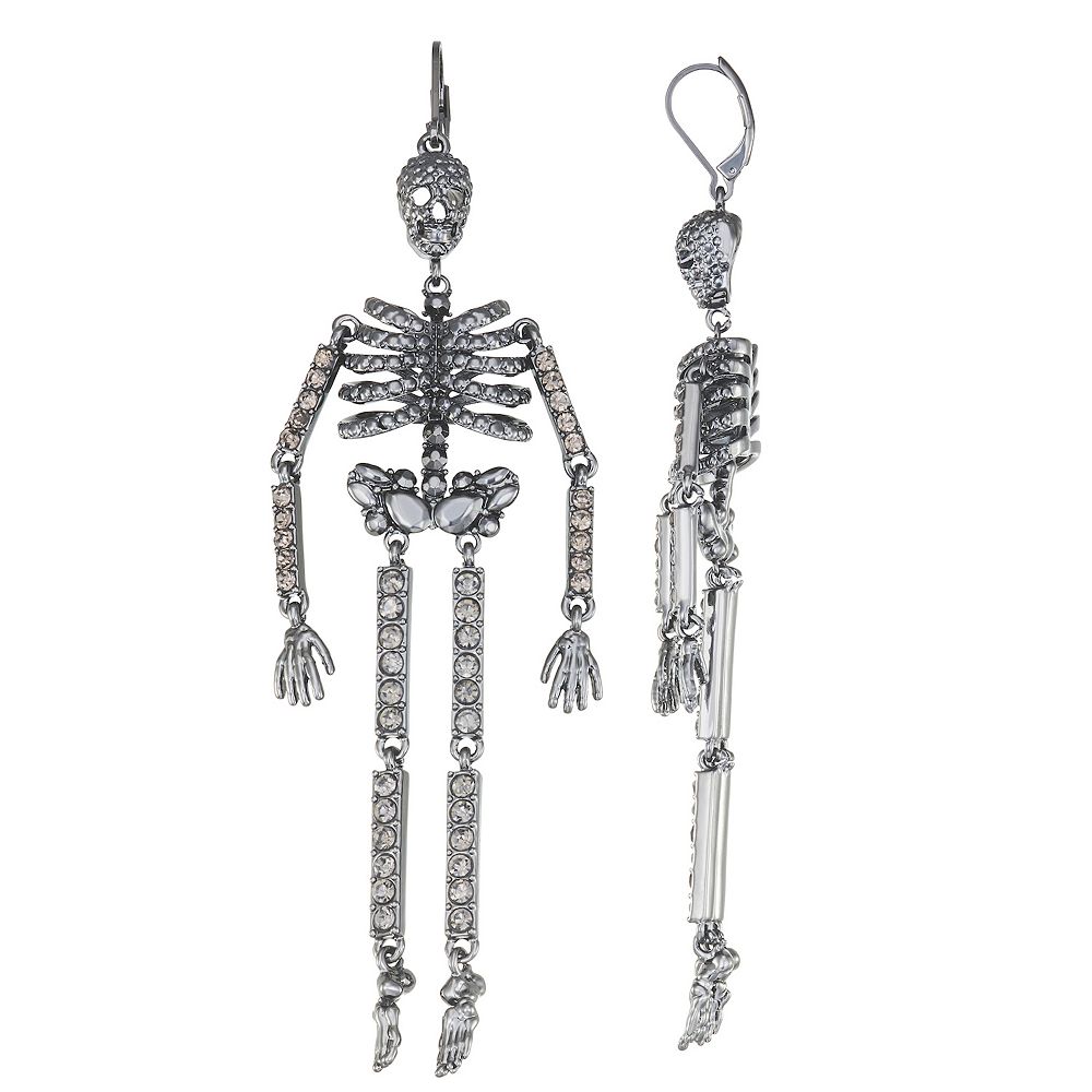 Simply Vera Vera Wang Skeleton Drop Earrings