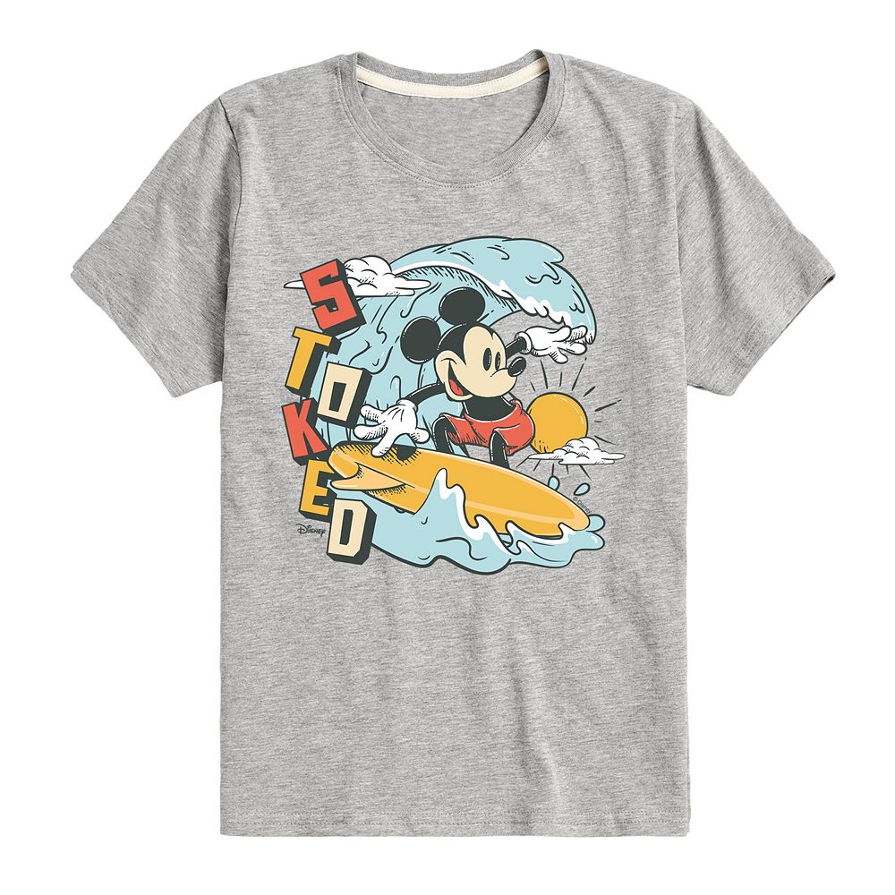 Disney's Mickey Mouse Boys 8-20 Surf Stoked Graphic Tee