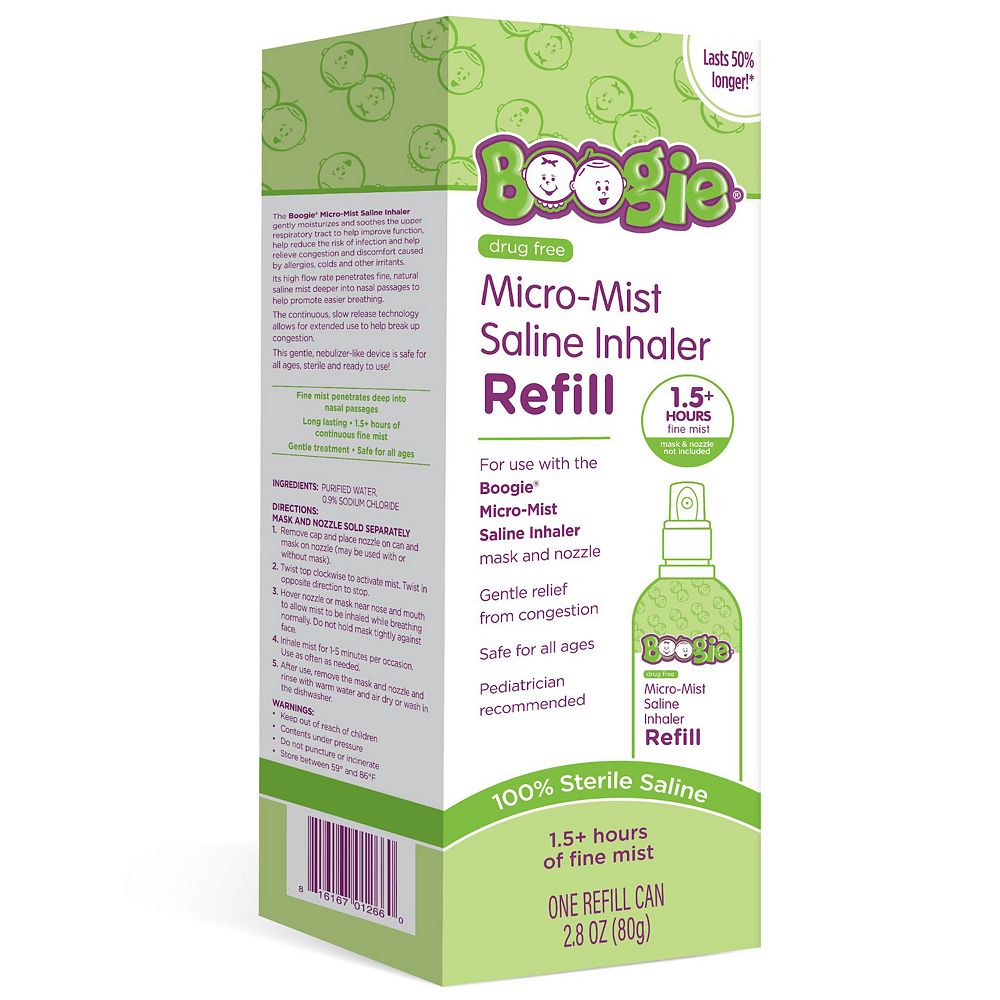 Boogie Brand Micro-Mist Inhaler Refill 2.8 Oz