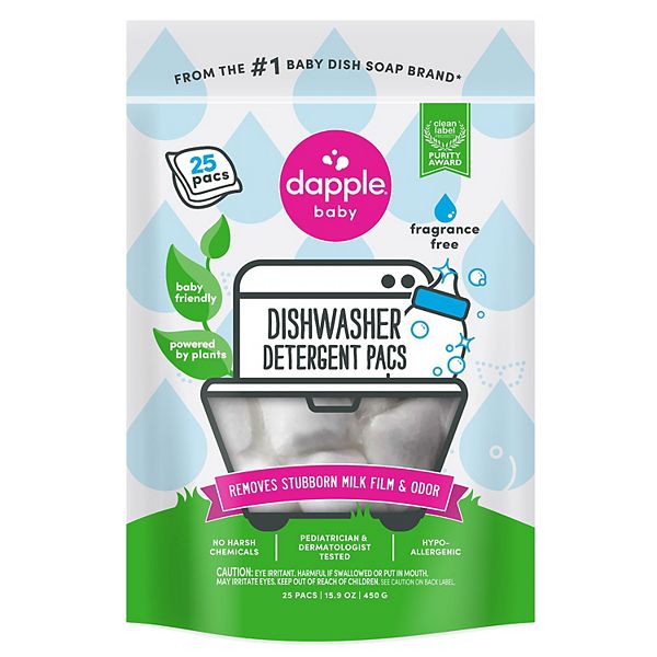 Dapple Baby 25-Count Dishwasher Detergent Pods
