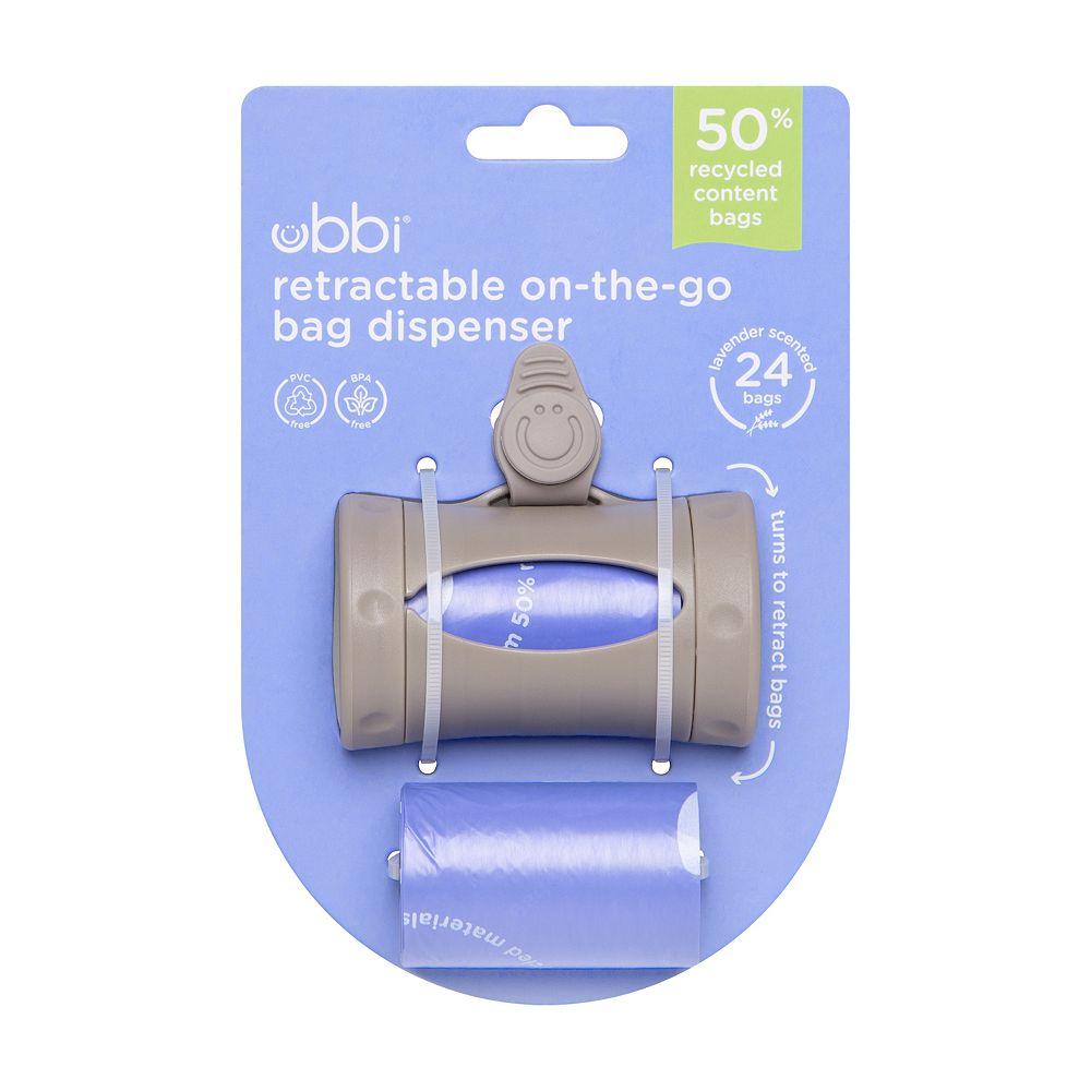 Ubbi On-the-Go Disposable Diaper Bag Dispenser