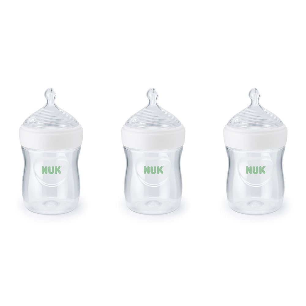 NUK Simply Natural 5 oz. Bottle with SafeTemp 3-Pack