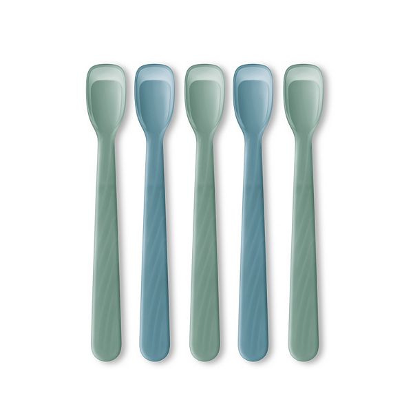 NUK Rest Easy 5 Pack Baby Spoons