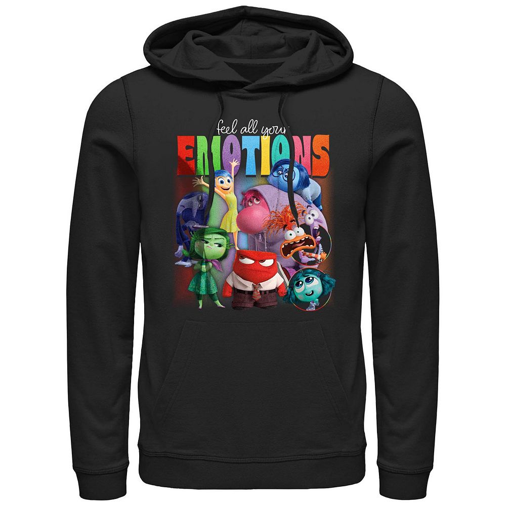 Men's Inside Out 2 Feel All Your Emotions Group Shot Graphic Hoodie