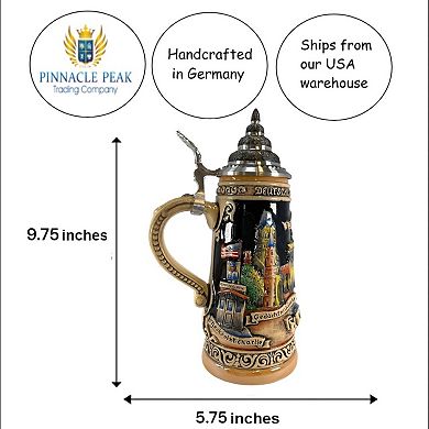 Pinnacle Peak Trading Berlin Germany Landmarks Le German Stoneware Beer ...