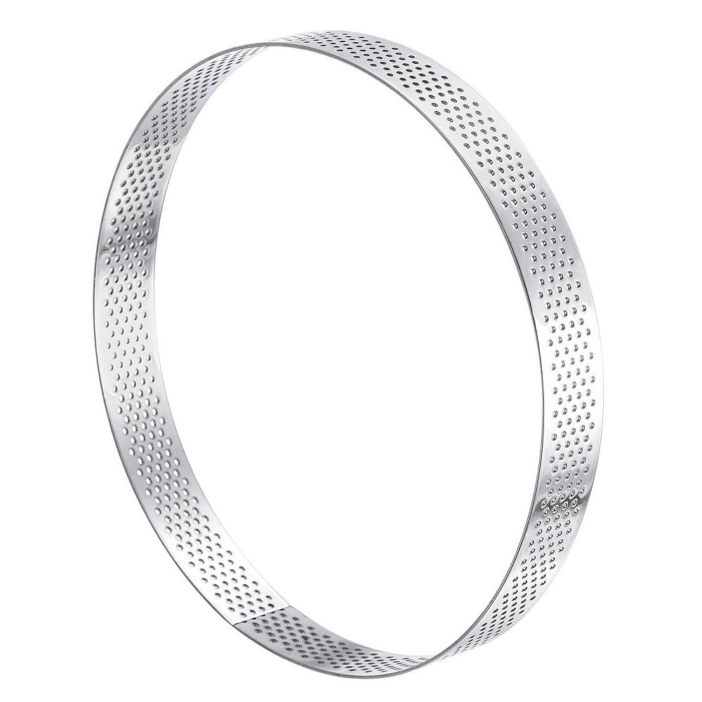Stainless Steel Circular Cake Rings 5.9" Heat-resistant Perforated Cake ...