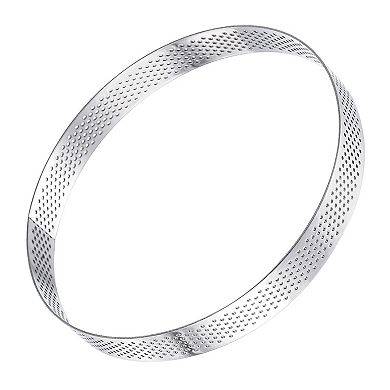 Stainless Steel Circular Cake Rings 5.9" Heat-resistant Perforated Cake ...