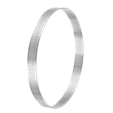 Stainless Steel Circular Cake Rings 7.8" Heat-resistant Perforated Cake ...