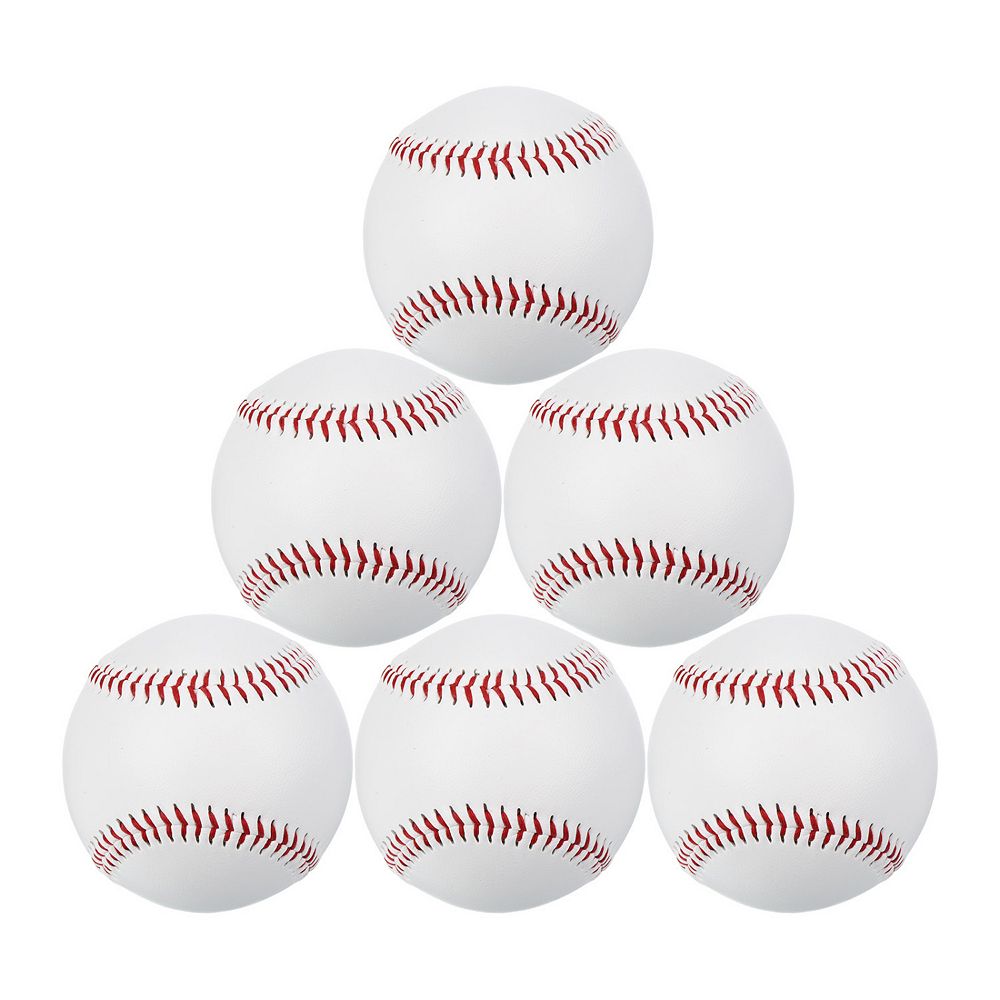9 Inch Baseball Baseballs Bulk Practice Training Baseball Unmarked ...