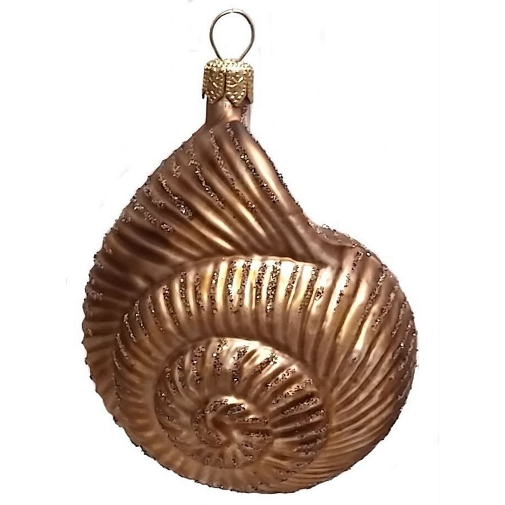 Pinnacle Peak Trading Spiral Nautilus Seashell Polish Blown Glass ...