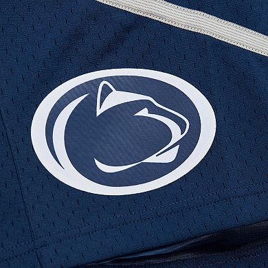 Men's Mitchell & Ness Navy Penn State Nittany Lions 2001/02 Throwback ...