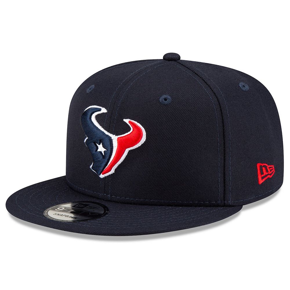 Men's New Era Navy Houston Texans Basic 9FIFTY Snapback Hat
