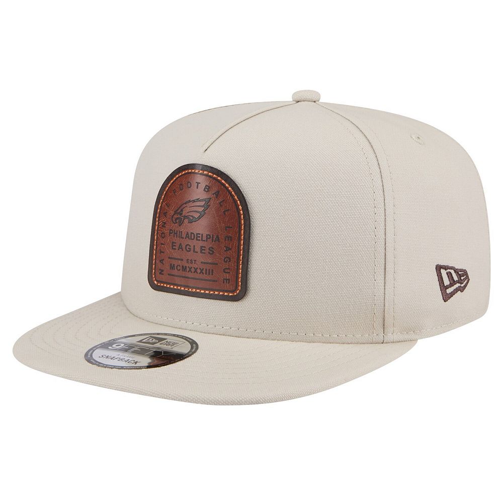 Men's New Era Stone Philadelphia Eagles Premier 9FIFTY Snapback Hat