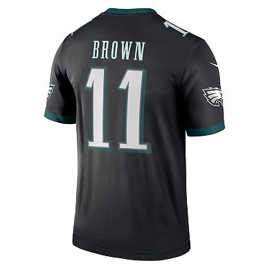 Men's Nike A.J. Brown Black Philadelphia Eagles Legend Jersey