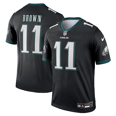 Men's Nike A.J. Brown Black Philadelphia Eagles Legend Jersey