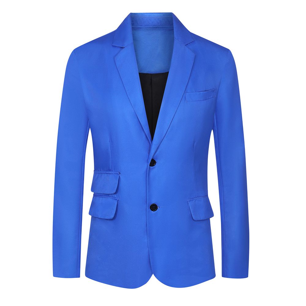 Classic Suit Jacket for Men's Single Breasted Office Work Formal Sports ...