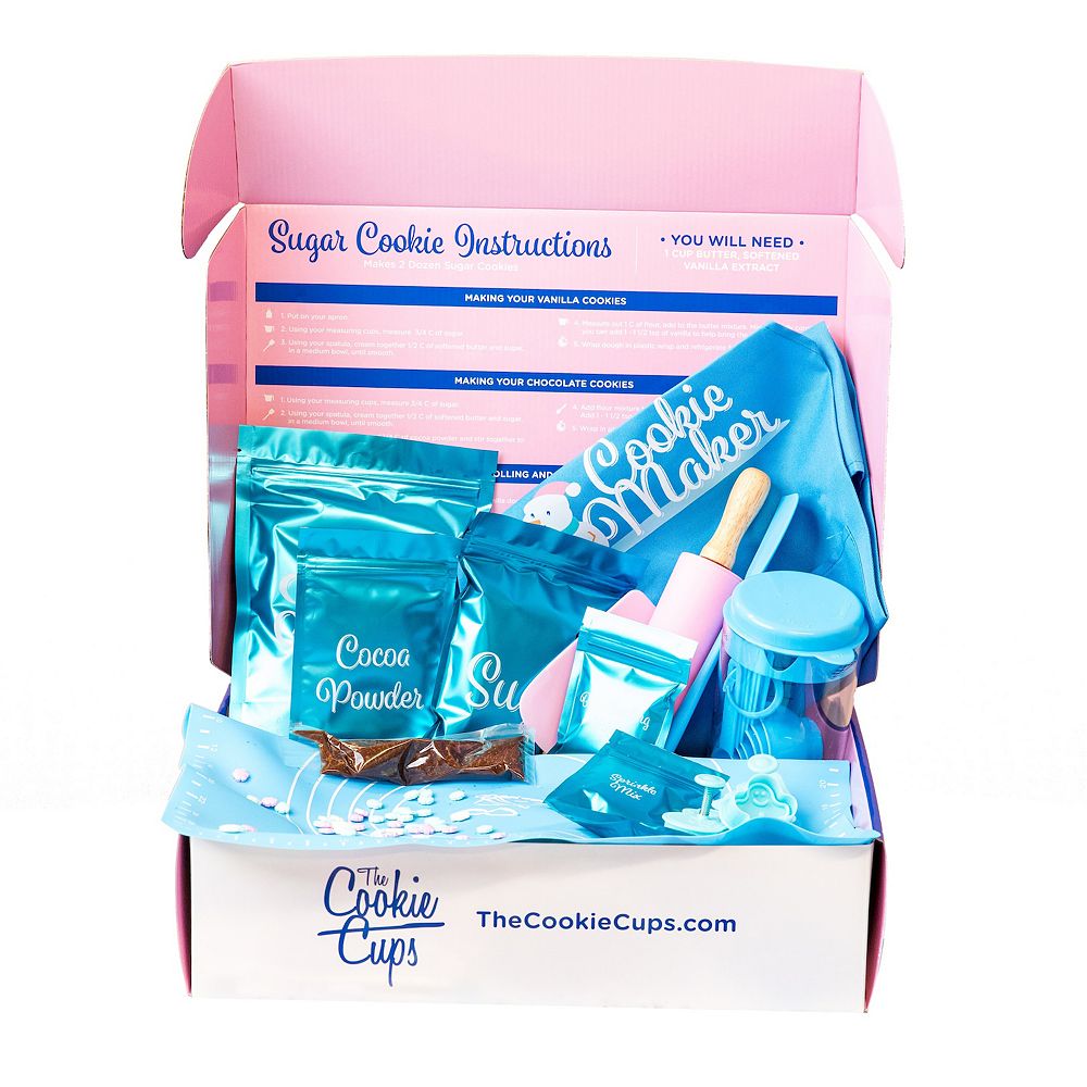 The Cookie Cups Winter Wonderland Cookie Baking Kit