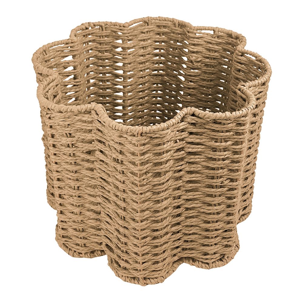 Dwell Studio Daisy Shape Paper Weave Storage Bin