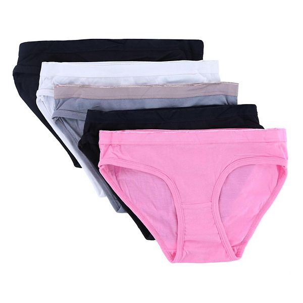 Womens Cotton Bikini Underwear Pack Of 5